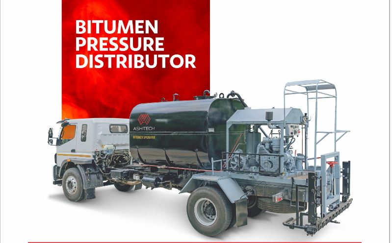 Bitumen Sprayer Distributor Pressure
